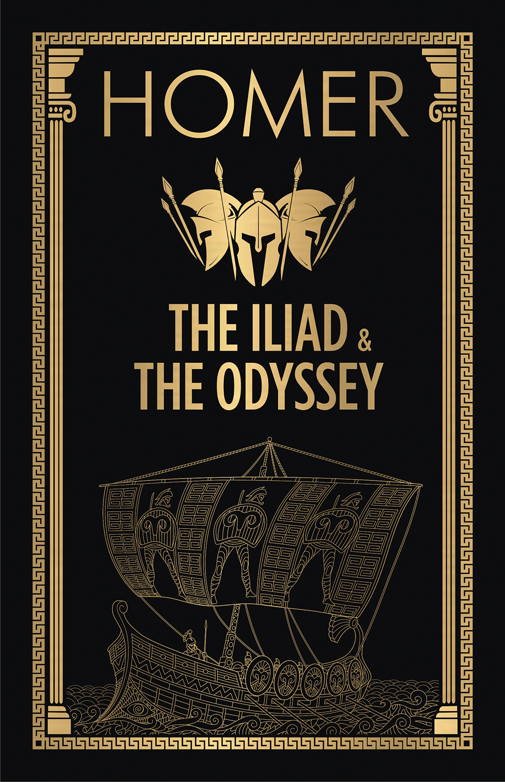 HOMER: The Iliad & the Odyssey (Deluxe Hardbound Edition)