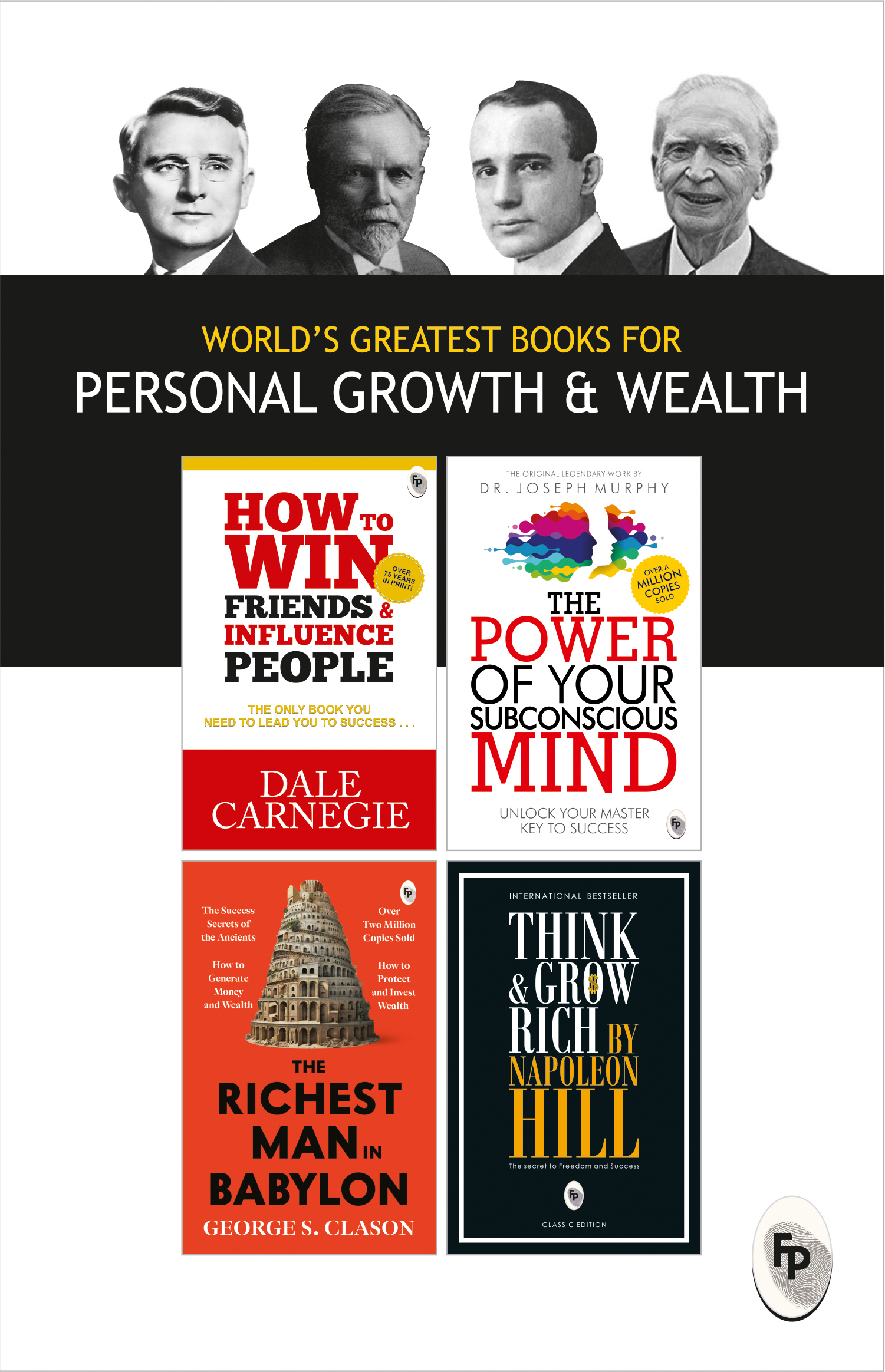 World’s Greatest Books For Personal Growth & Wealth (Set of 4 Books ...